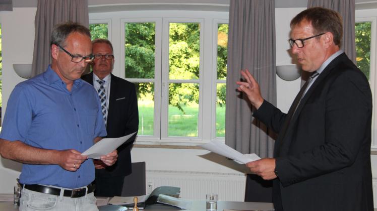 Thorsten Rockel in Seestermühe zum Bürgermeister wiedergewählt