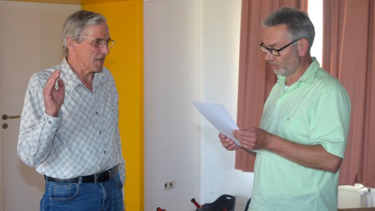 Gemeinde Neuendorf wählt Claus-Heinrich Stahl zum Bürgermeister