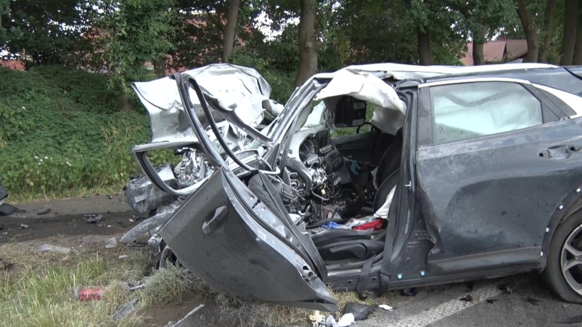 Tödlicher Unfall auf der B 68 bei Essen (Oldenburg)