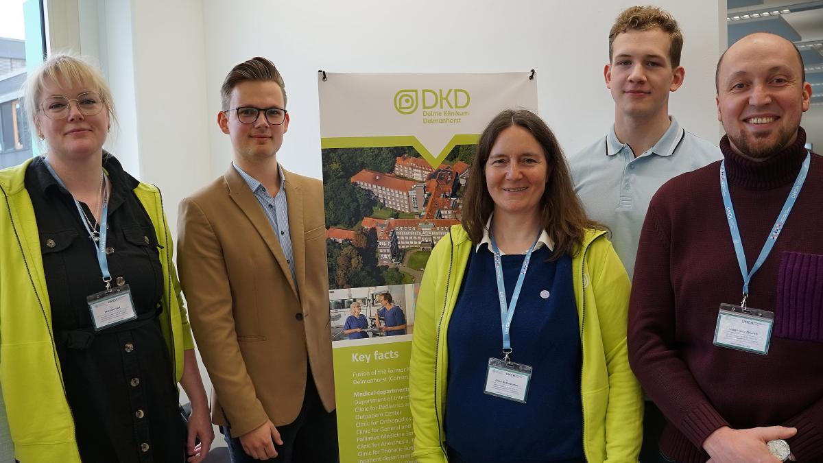 Medizinstudenten loben Ausbildung im Delme Klinikum Delmenhorst