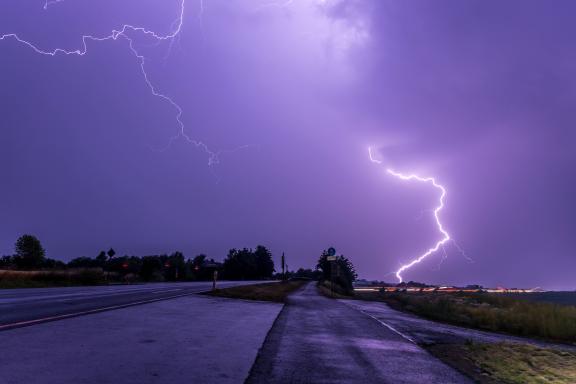 Blitze, Donner, Starkregen: Unwetter über Deutschland