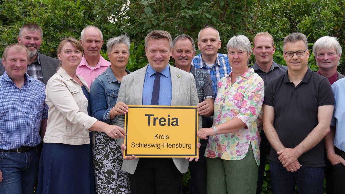 Raoul Pählich als Bürgermeister von Treia wiedergewählt