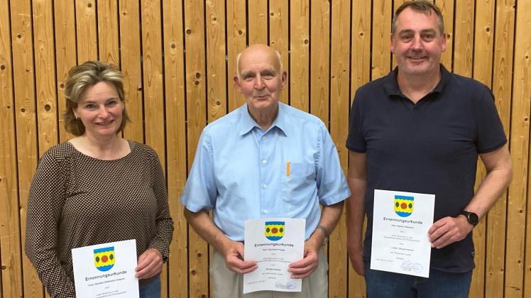 Gerhard Feige (CDU) bleibt Bürgermeister in Loose, Schwansen.