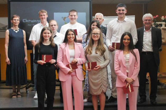 Schulabschluss 2023 an der Ratsschule Melle: die Absolventen