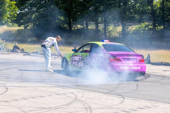 Die spektakulärsten Bilder von Lagrin‘s Stuntshow in Hasbergen | NOZ