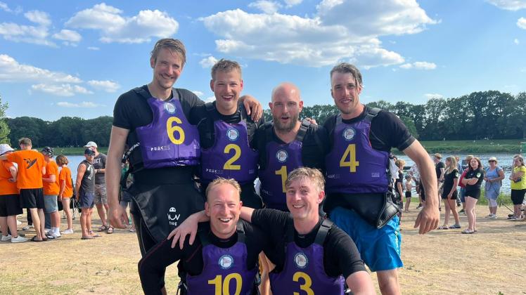 Kanupolo-Team aus Quakenbrück sind Norddeutscher Vizemeister