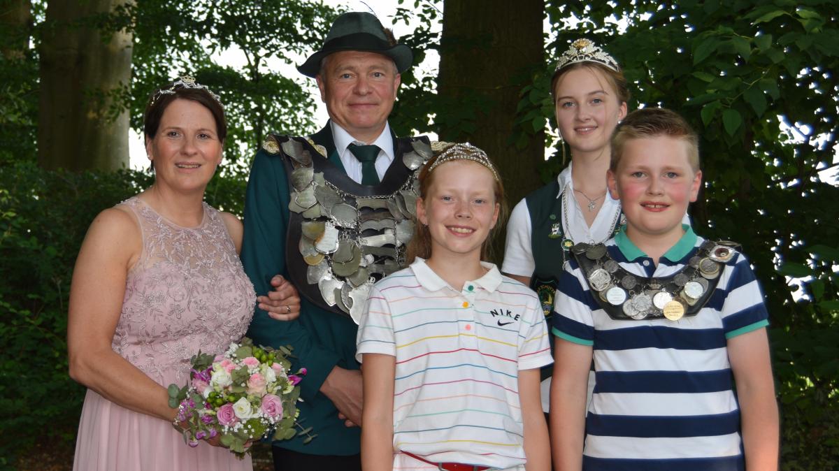 Schützenverein Merzen hat drei neue Majestäten