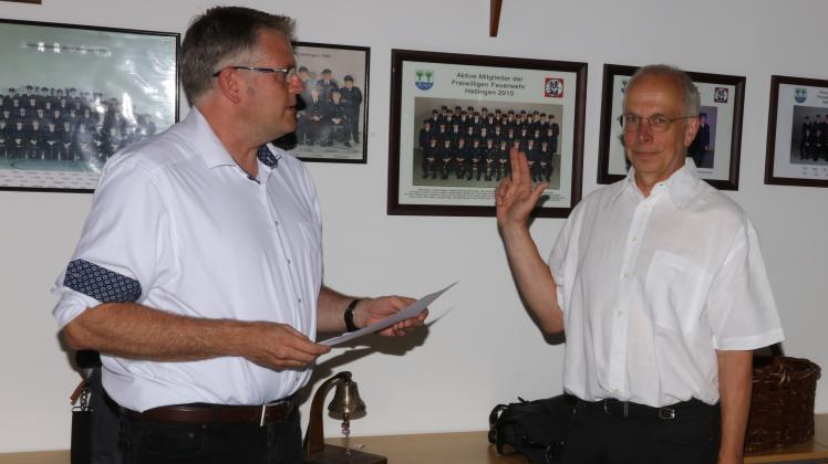 Michael Rahn-Wolff (FW) bleibt Bürgermeister von Hetlingen