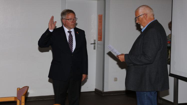 Hans Peter Lütje (CDU) als Bürgermeister von Appen wiedergewählt