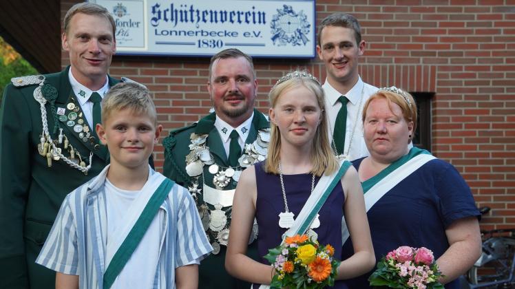 Vater und Tochter regieren die Schützen in Lonnerbecke