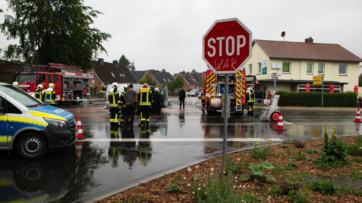 Unfall auf der Eutinerstraße
