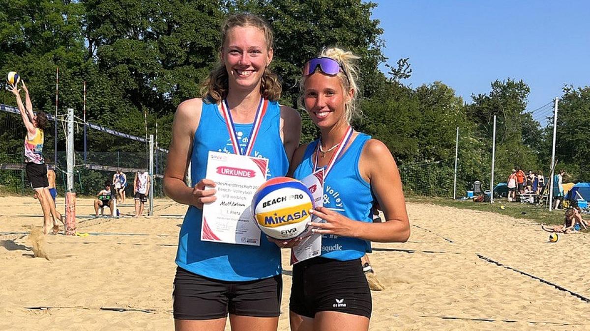 Beachvolleyball: Melina Molt aus Eckernförde gewinnt LM-Titel