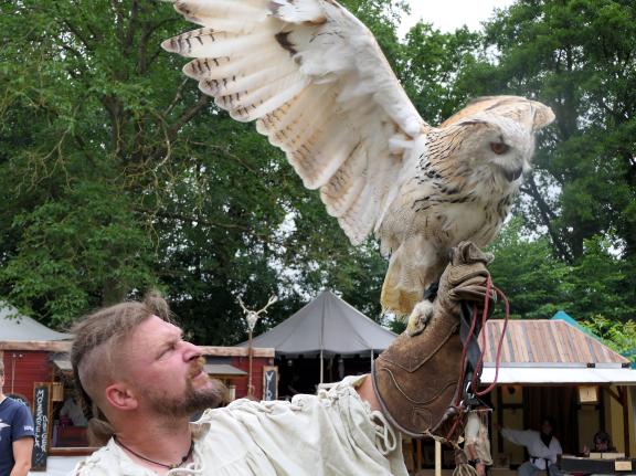 Eindrücke vom Mittelaltermarkt auf der Burg Wittlage 2023