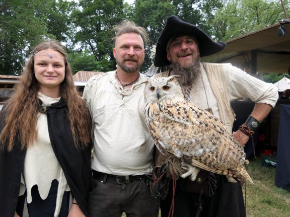 Eindrücke vom Mittelaltermarkt auf der Burg Wittlage 2023
