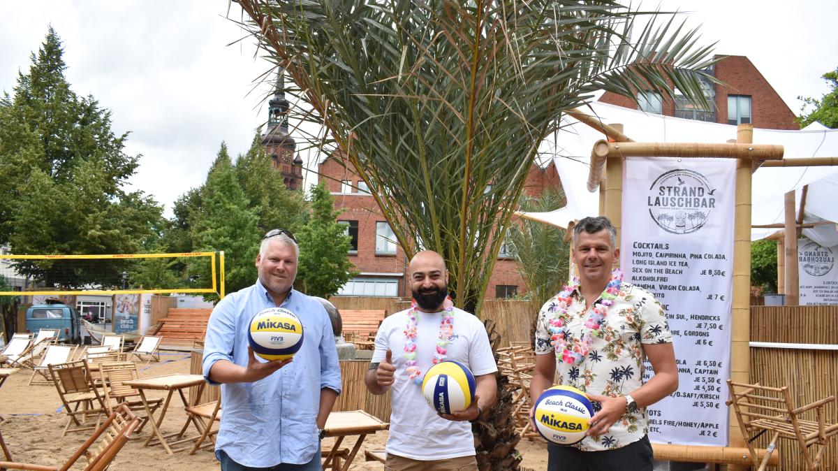 Start im Itzehoer Beach Club auf Berliner Platz