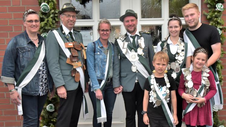 Das sind die neuen Majestäten im Schützenbund Nortrup-Loxten