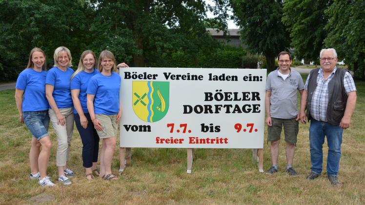 Böeler Dorftage: Drei Tage lang wird kräftig gefeiert