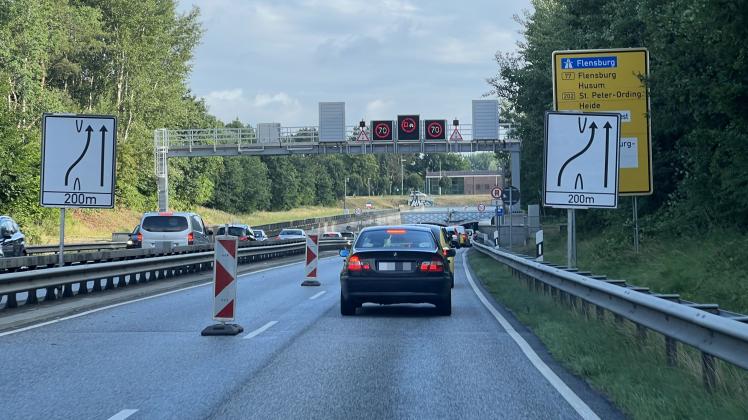 B77: Darum dürfen nur 3 Spuren im Tunnel durch NOK genutzt werden