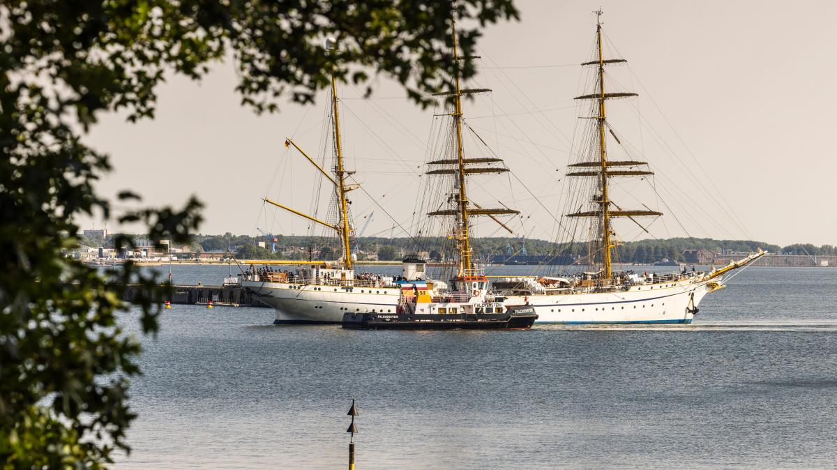 Schulschiff „Gorch Fock“ kehrt nach Auslandreise nach Kiel zurück
