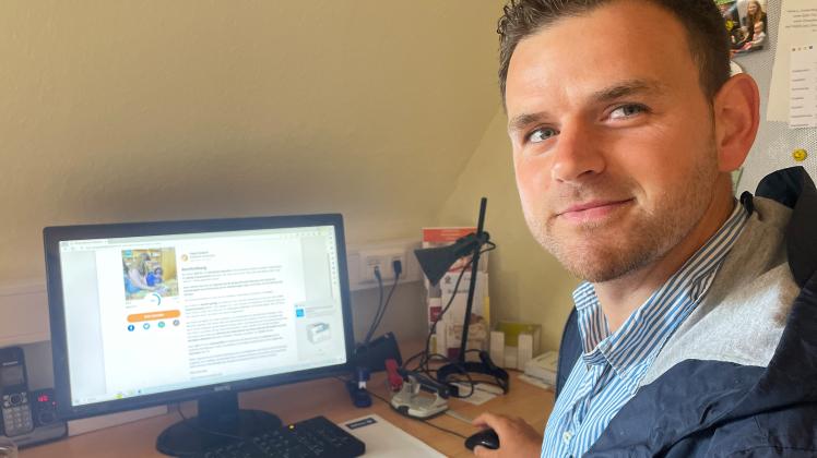 Dragan Novakovic aus Oldendorf möchte Menschen mit Spenden helfen