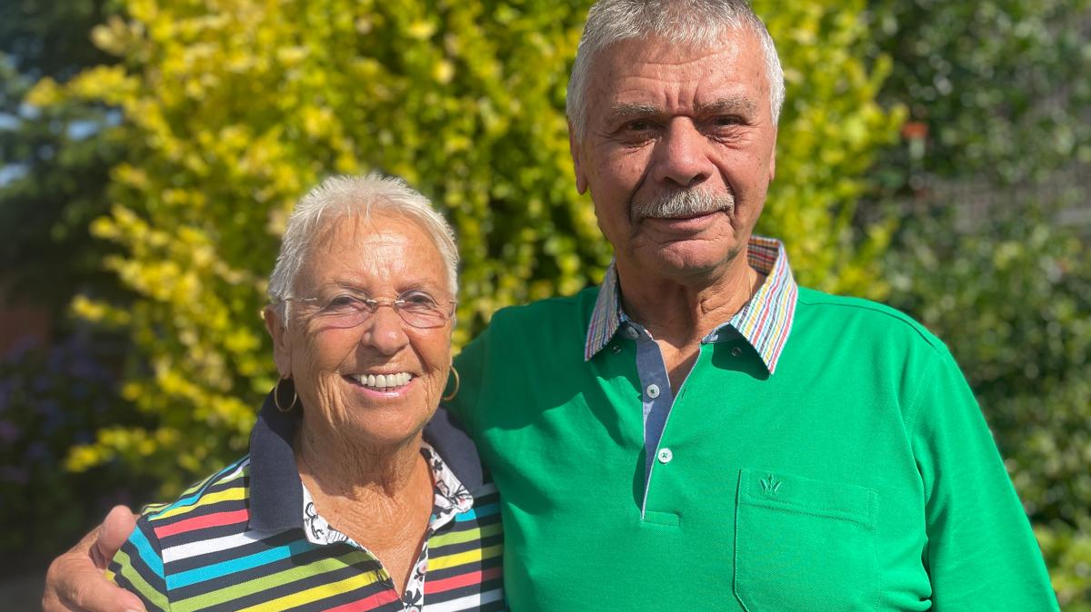Lisa und Erich Lange aus Dägeling feiern Diamantene Hochzeit