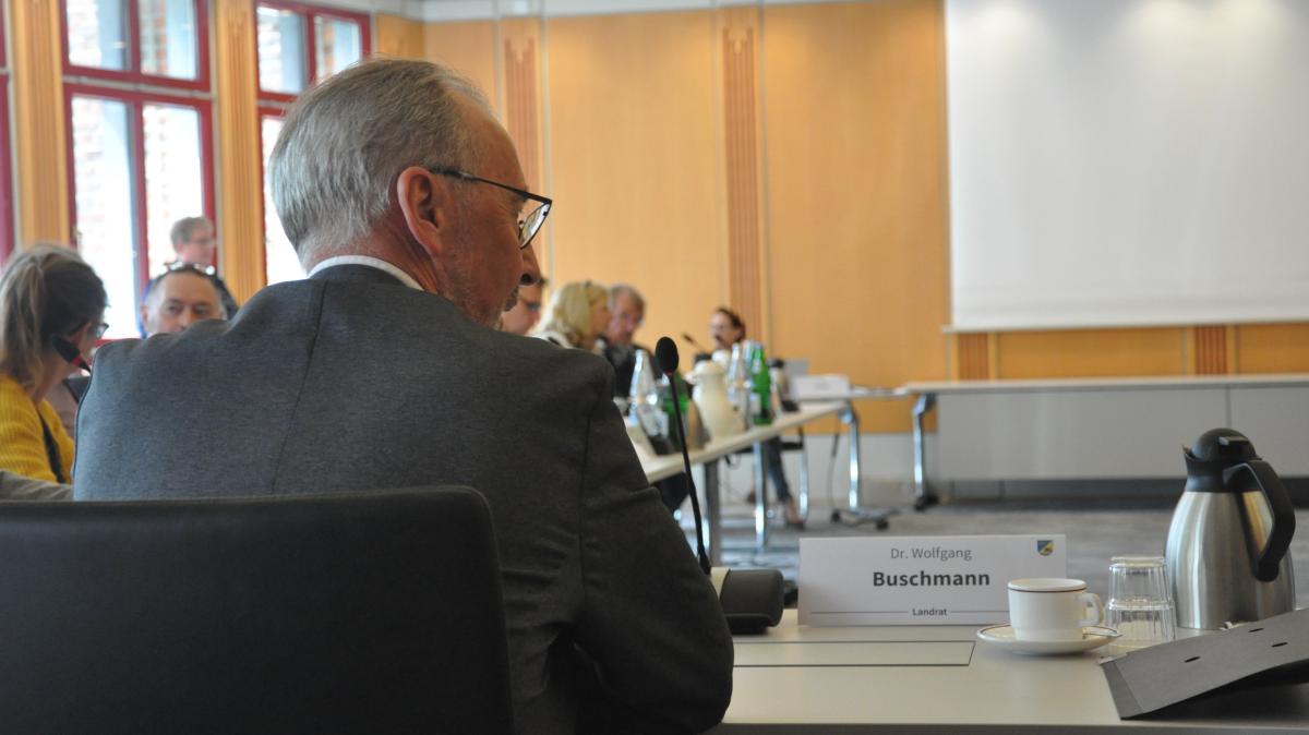 Landrat Wolfgang Buschmann stellt sich noch einmal zur Wahl