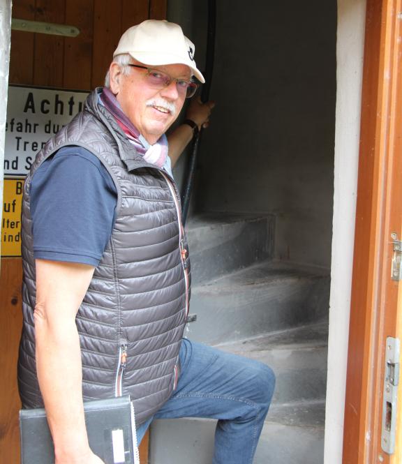 Was man vom Alten Turm am Obenende aus alles sehen kann