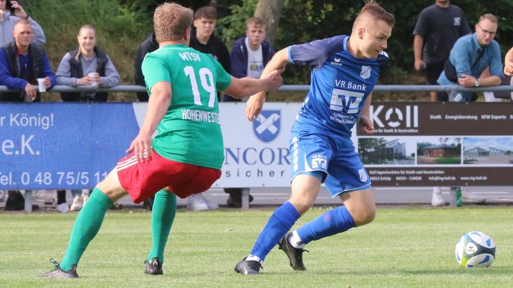 Fußball-Kreispokal: TuS Jevenstedt fordert Eckernförder SV heraus | SHZ