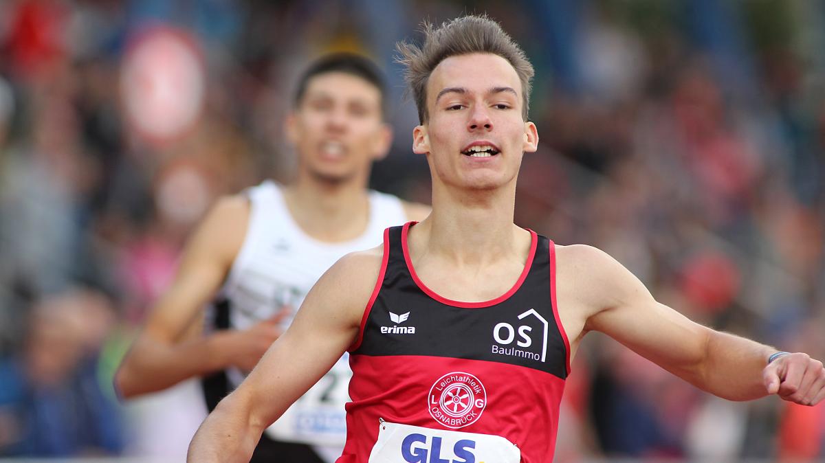 Deutsche Meisterschaft: Leichathlet Florian Kroll holt Silber