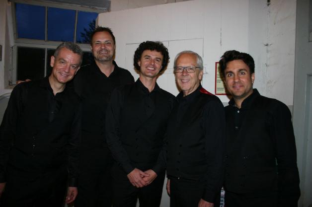 Canadian Brass Band mit dem SHMF auf Gut Altenhof.