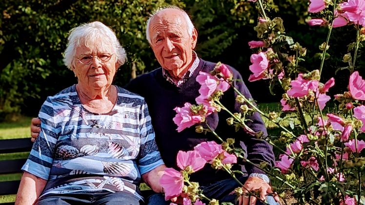 Alfred und Gerda Seiler aus Flensburg feiern Eiserne Hochzeit