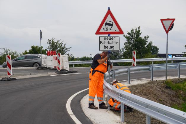 Baustellle auf B213: A31-Abfahrt Lingen wieder freigegeben