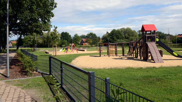 Ein Rundgang: So sieht es im neuen Dorfpark in Merzen aus