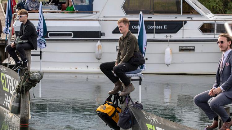 Pfahlsitzen in Dänemark: Vier Männer wollen hoch dotierten Sieg