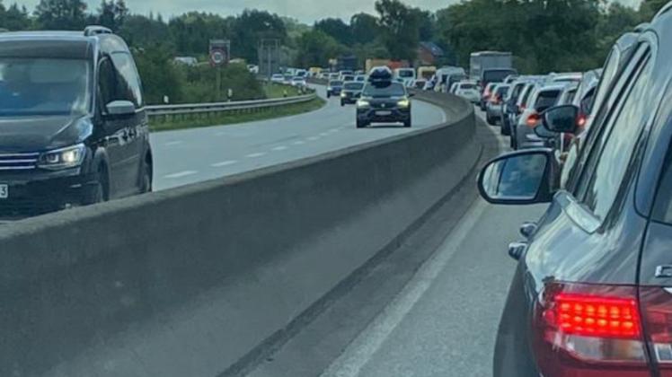 Stau Rendsburg Tunnel