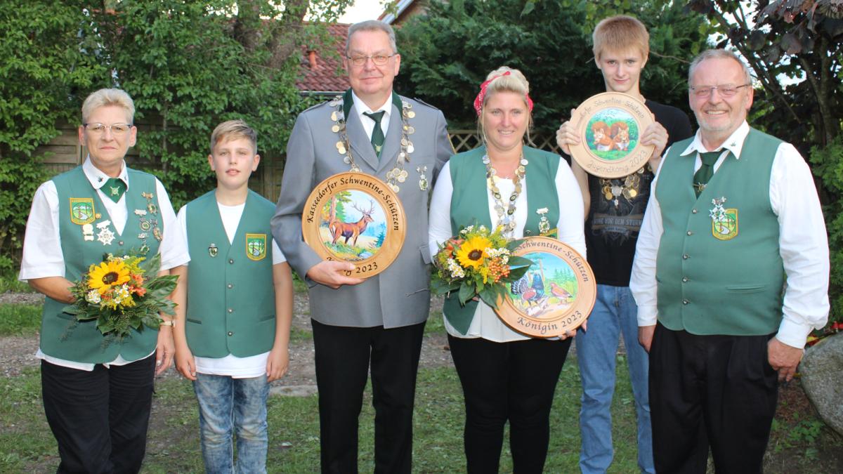 Isabella Becker und Ralf Westphal neues Königspaar in Kasseedorf