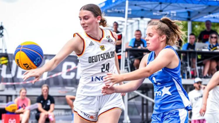 3x3 Basketball: Elisa Mevius begeistert in U21-Nationalmannschaft
