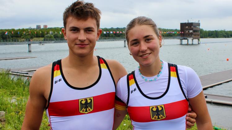 WM-Gold und Silber für Kjell Richter und Alina Krüger aus Kappeln