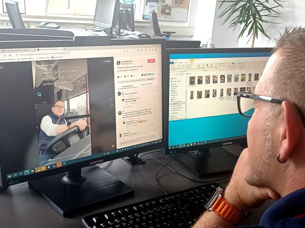 Busfahrer und Internetstar: Heiko Kayser zeigt Alltag auf TikTok