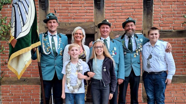 In Menslage regiert eine Königin das Schützenvolk 2023