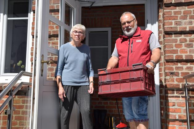 Großenwiehe: Unterwegs mit dem Eismann