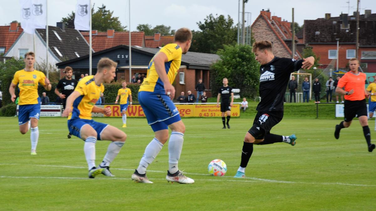 SHFV-Pokal: Eckernförder SV chancenlos gegen SV Todenbüttel