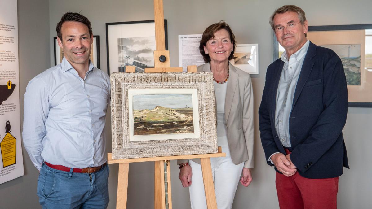 Sylter ersteigern Wrage-Bild und schenken es dem Sylt Museum
