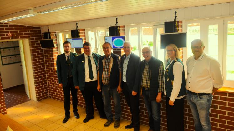 Meyton-Anlage ist großer Gewinn für den Schützenverein Schleptrup