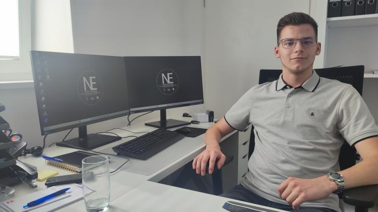 Andreas Wittmann aus Busdorf ist Chef und Azubi in eigener Firma