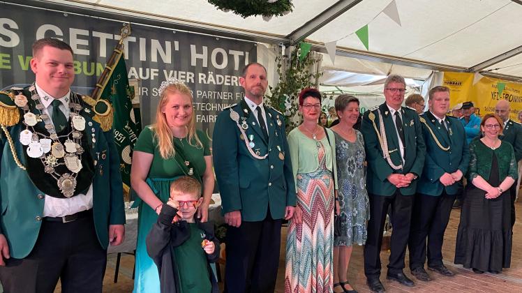 Schützenfest in Belm-Vehrte drohte ins Wasser zu fallen
