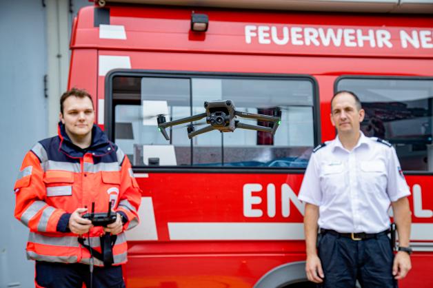 Die Berufsfeuerwehr Neumünster setzt auf Luft-Unterstützung