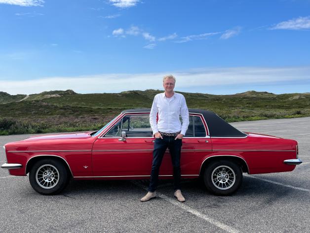 Mit dem Oldtimer auf Sylt: Marty Oltmann erfüllt sich einen Traum