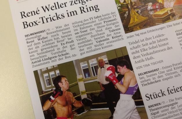 Wie Walentin Keiser mit dem schönen René Weller in den Ring stieg