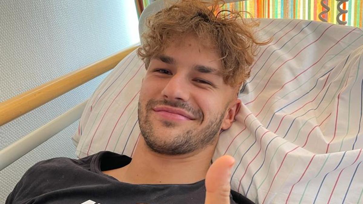 Valentin Sinzel vom Husumer SV aus dem Krankenhaus entlassen